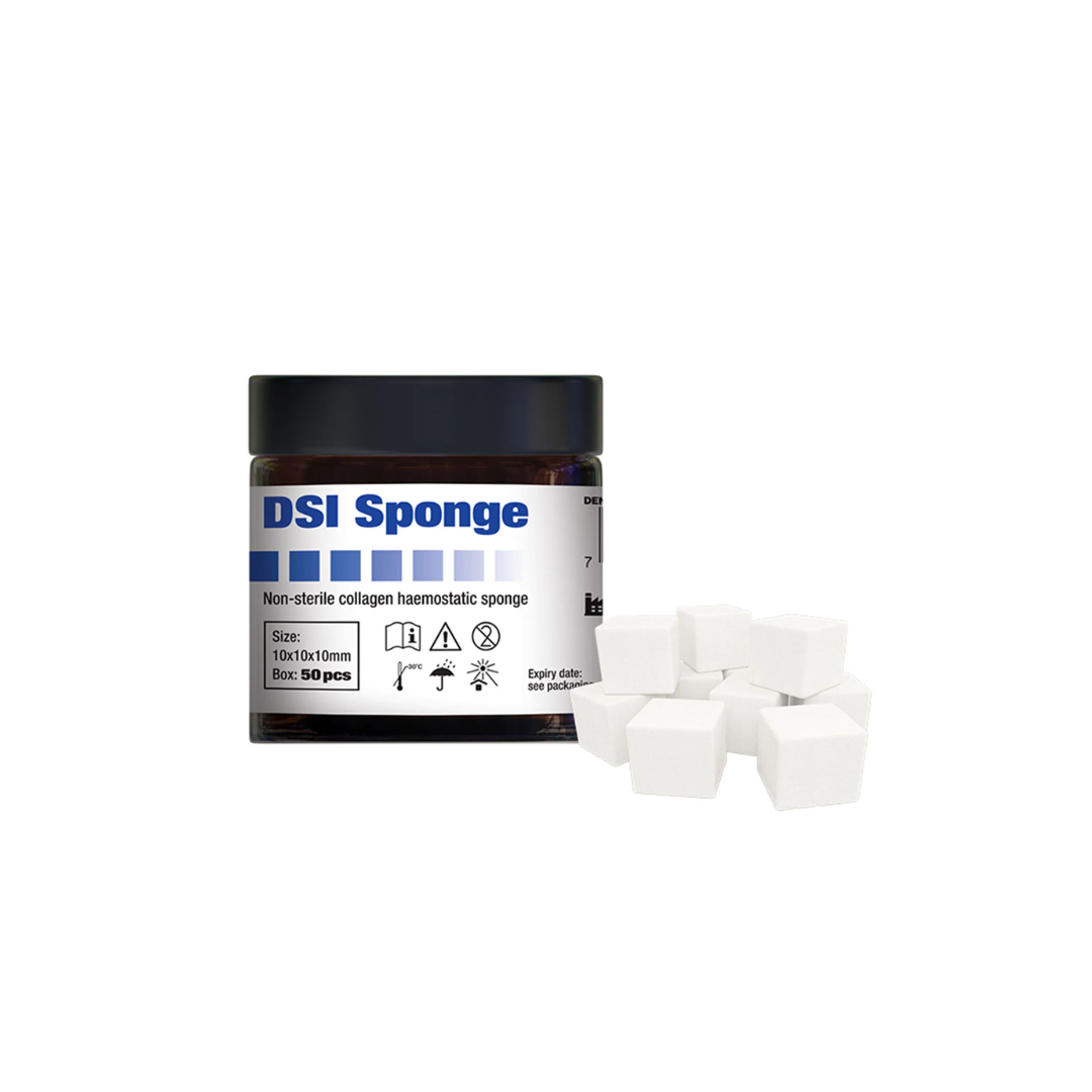 DSI SPONGE - HEMOSTATIC & ANTIMICROBIAL SOLUTION - Istrodent